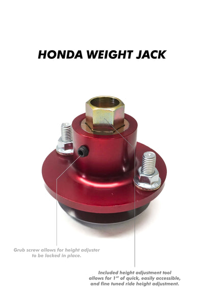 Civic/Integra Weight Jacks (PAIR) – Ground Control Suspension Systems